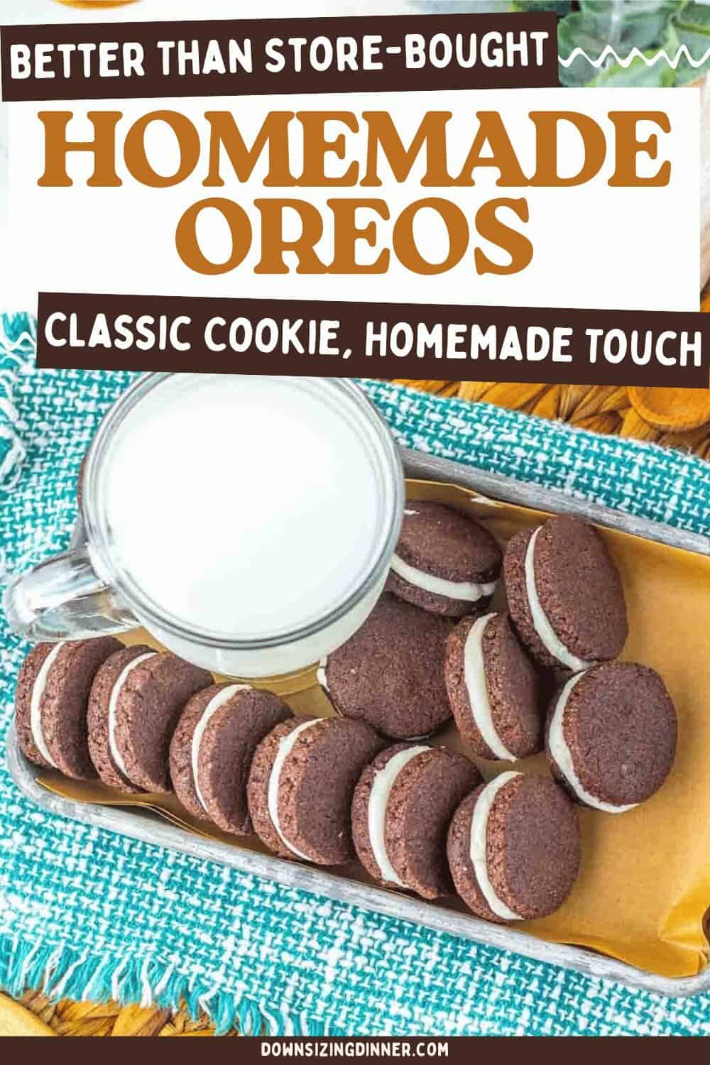 Homemade Oreos - Downsizing Dinner